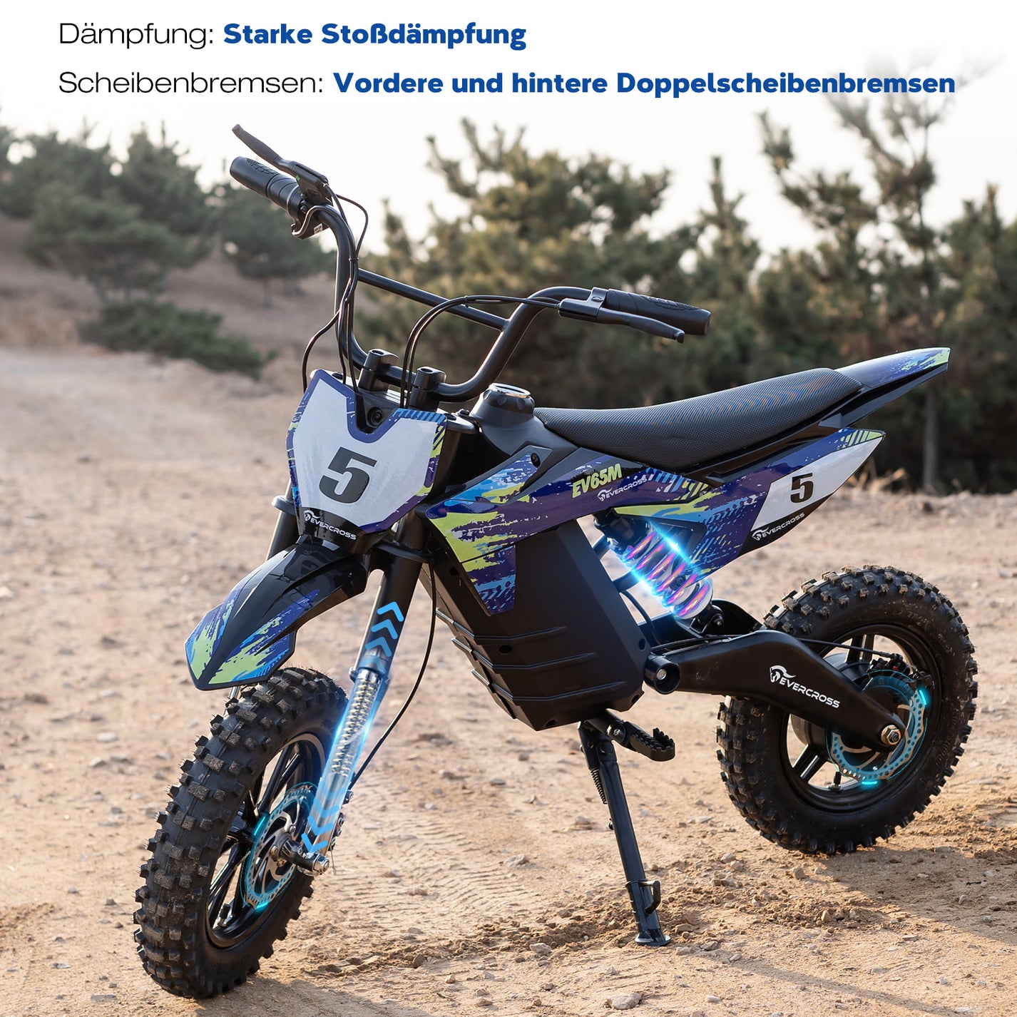 EVERCROSS EV65M 15+ Elektrisches Geländemotorrad - Offroad Spaß ...