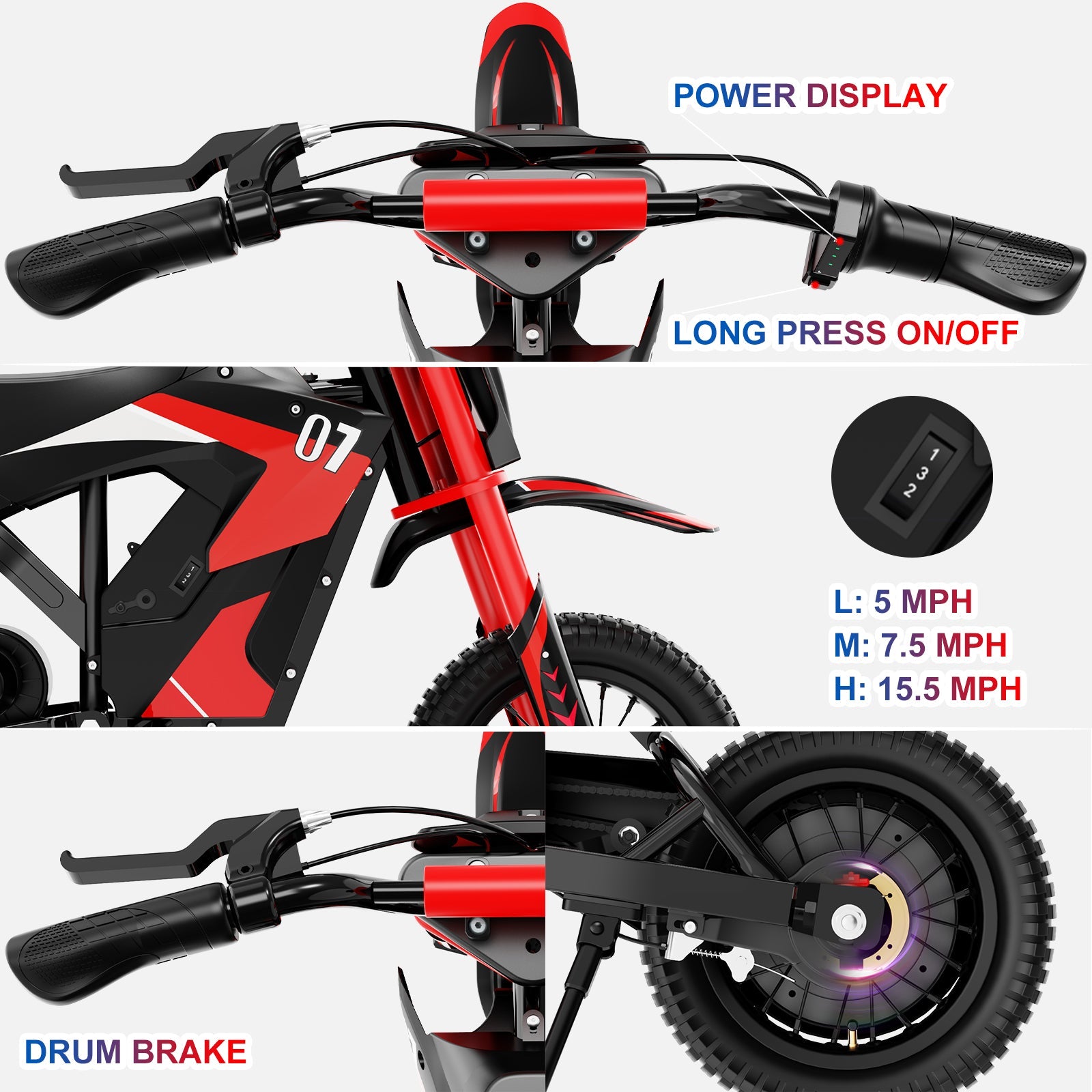 EVERCROSS EV12M 300W Electric Dirt Bike for Kids – evercrosseu